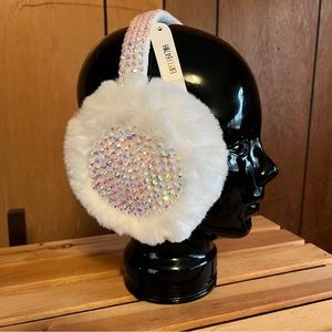 Accessories | Snow White Bling Ear Muffs | Poshmark